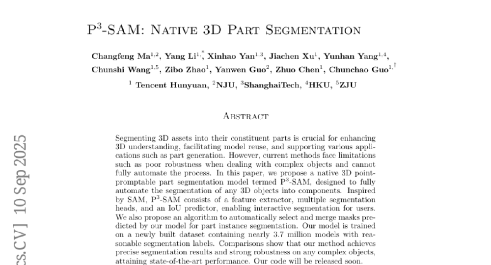 腾讯混元3D-Part：让3D模型像乐高一样自由拆解的AI技术-CSDN博客
